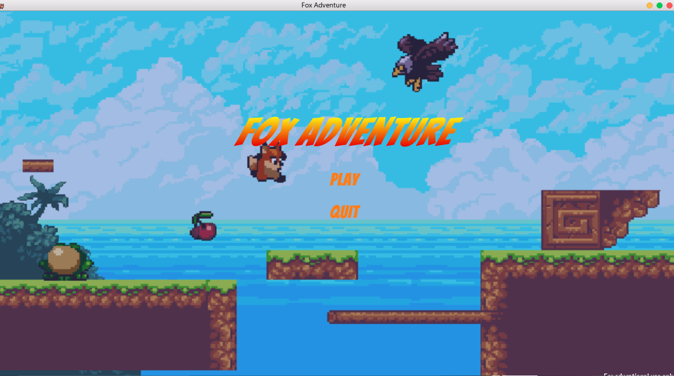 GitHub - jwhx/FoxAdventure: Unity2D 闯关游戏——小狐狸大冒险 · GitHub