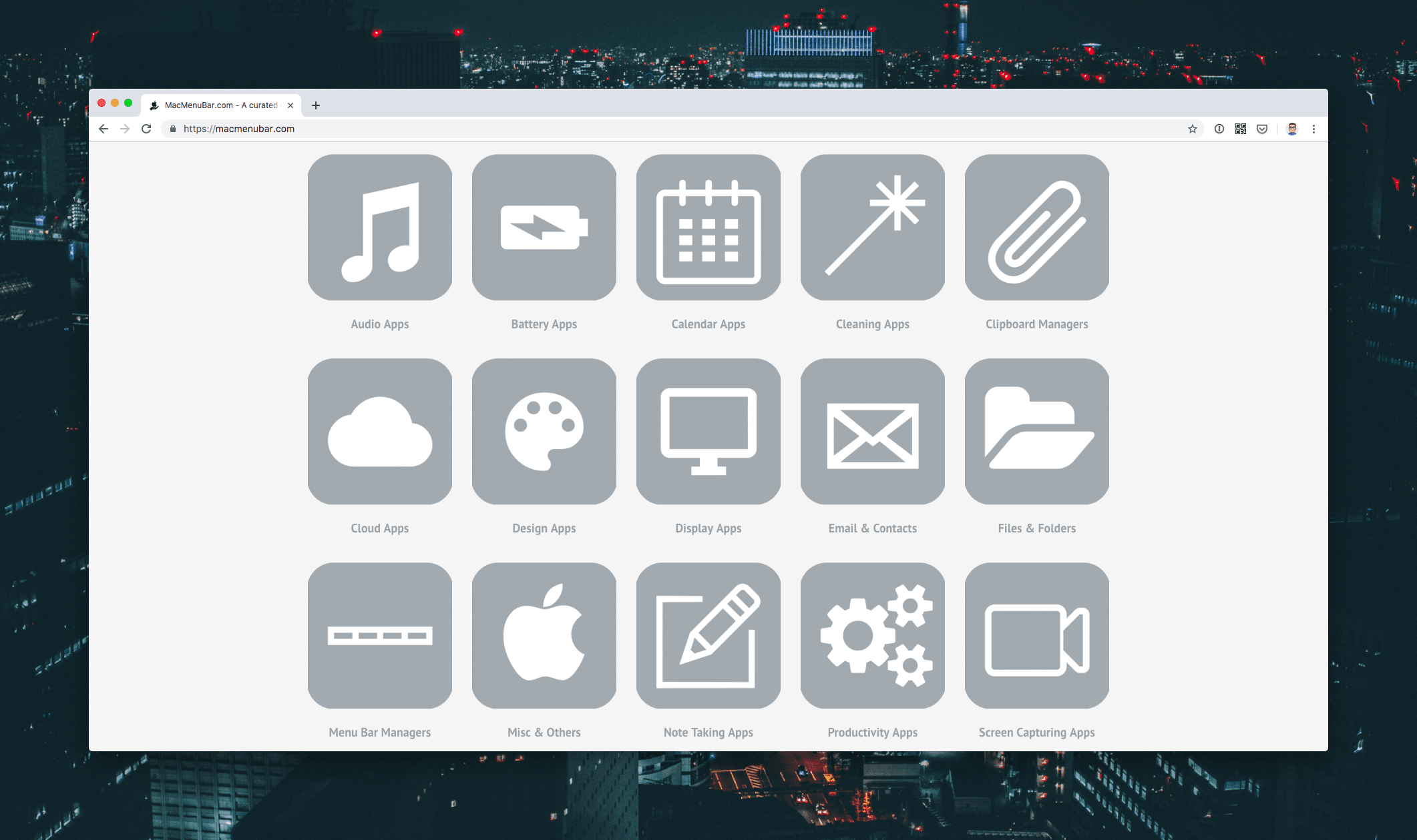 MacMenuBar：优质 Mac 菜单栏应用合集