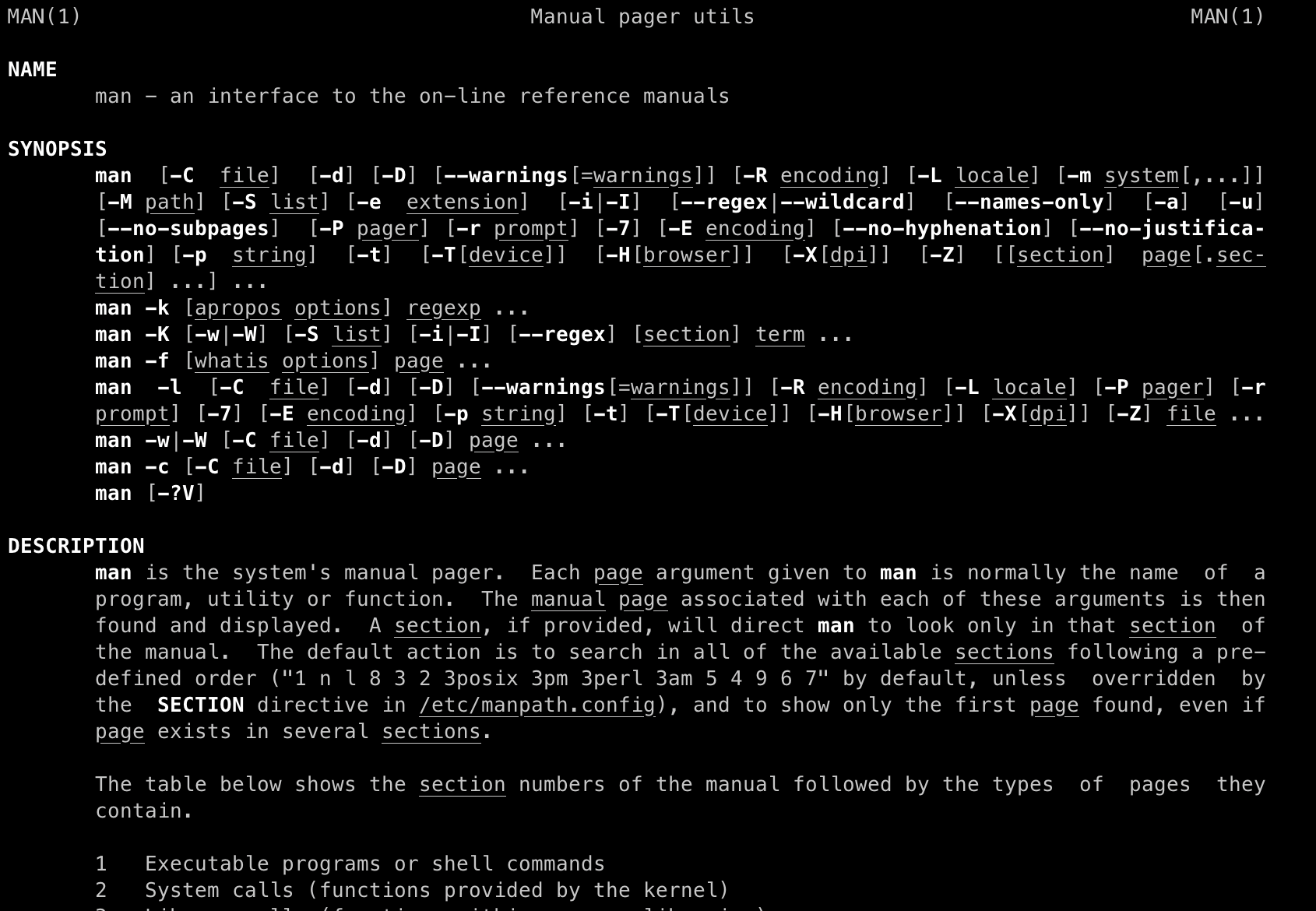 Linux Command Man Omniscient Plenary Meeting Logger SegmentFault 