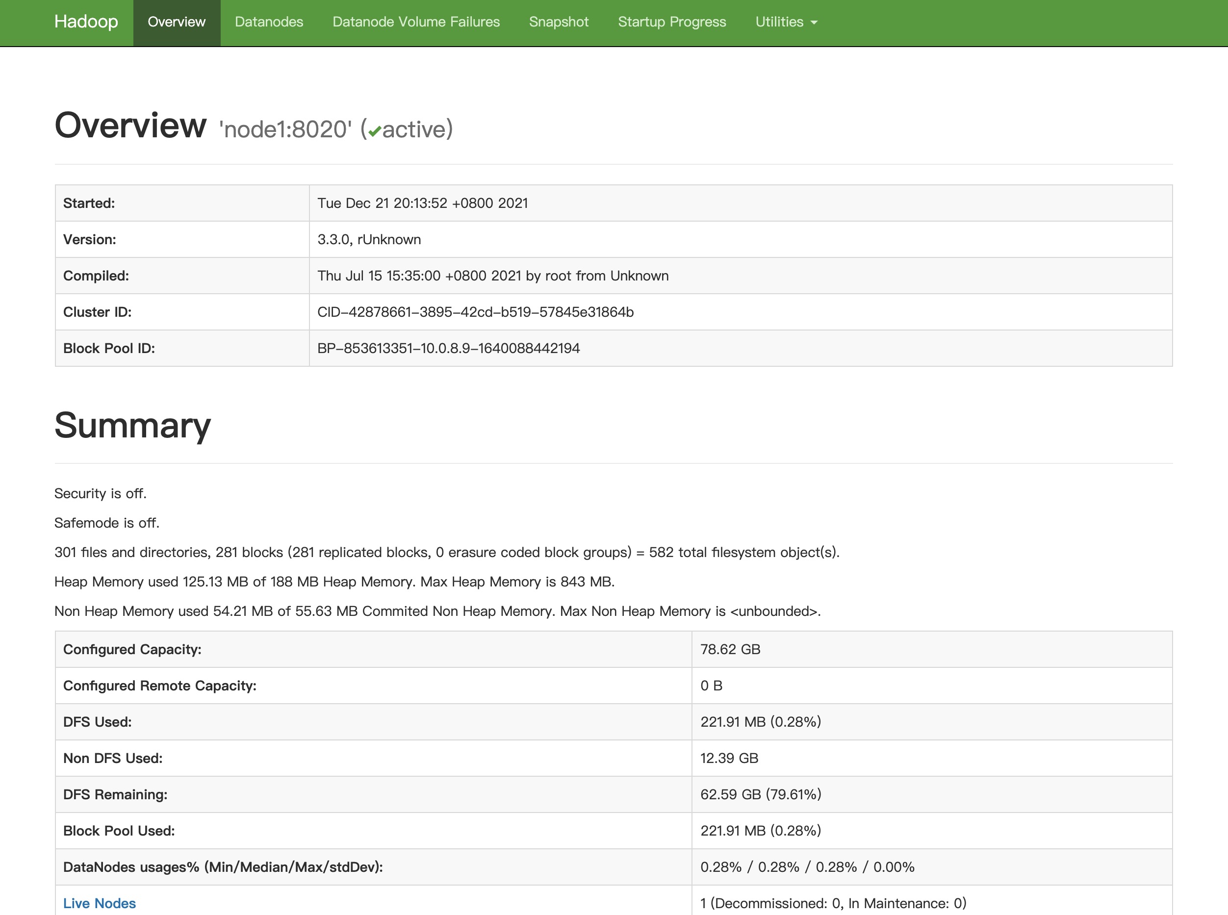 GitHub - chiasong/Hadoop-installer: hadoop单节点的一键部署脚本
