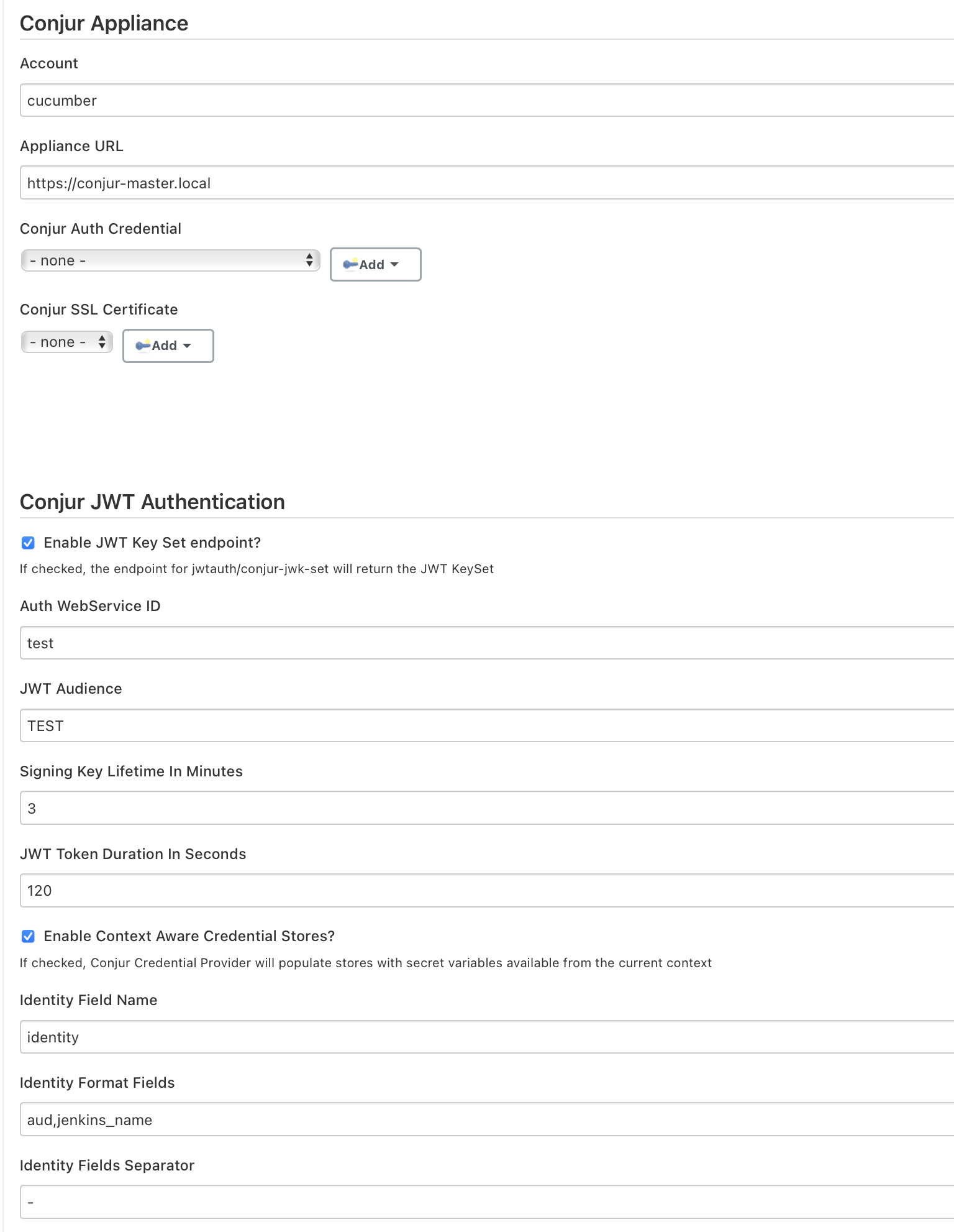 Conjur Secrets | Jenkins plugin