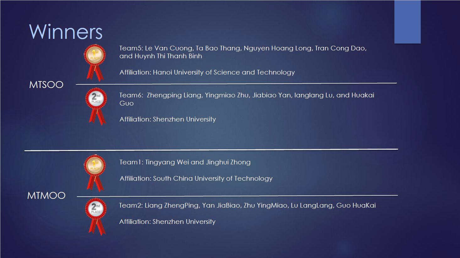 CEC 2021 Competition on Evolutionary Multi-task Optimization