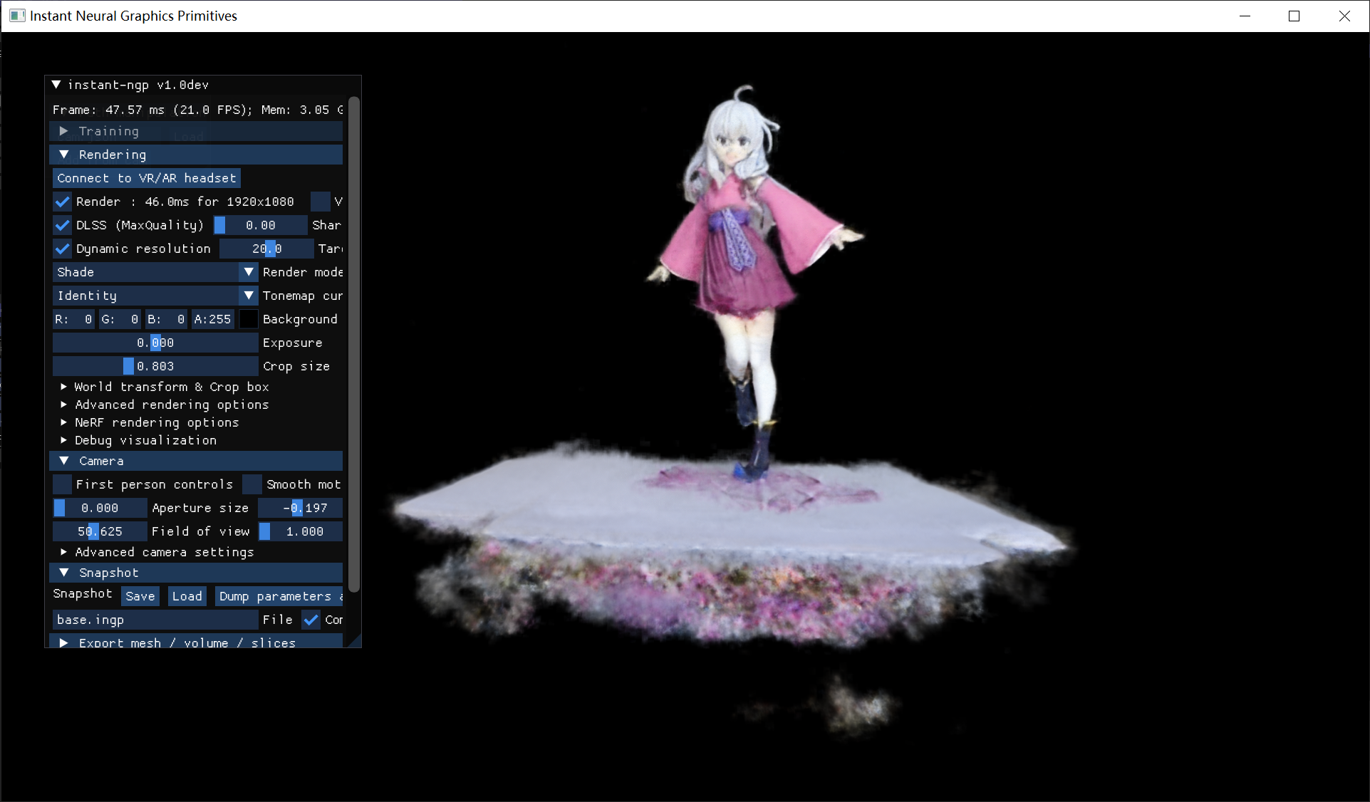 NeRF与3DGS复现与效果对比 | Kyutou’s Blog