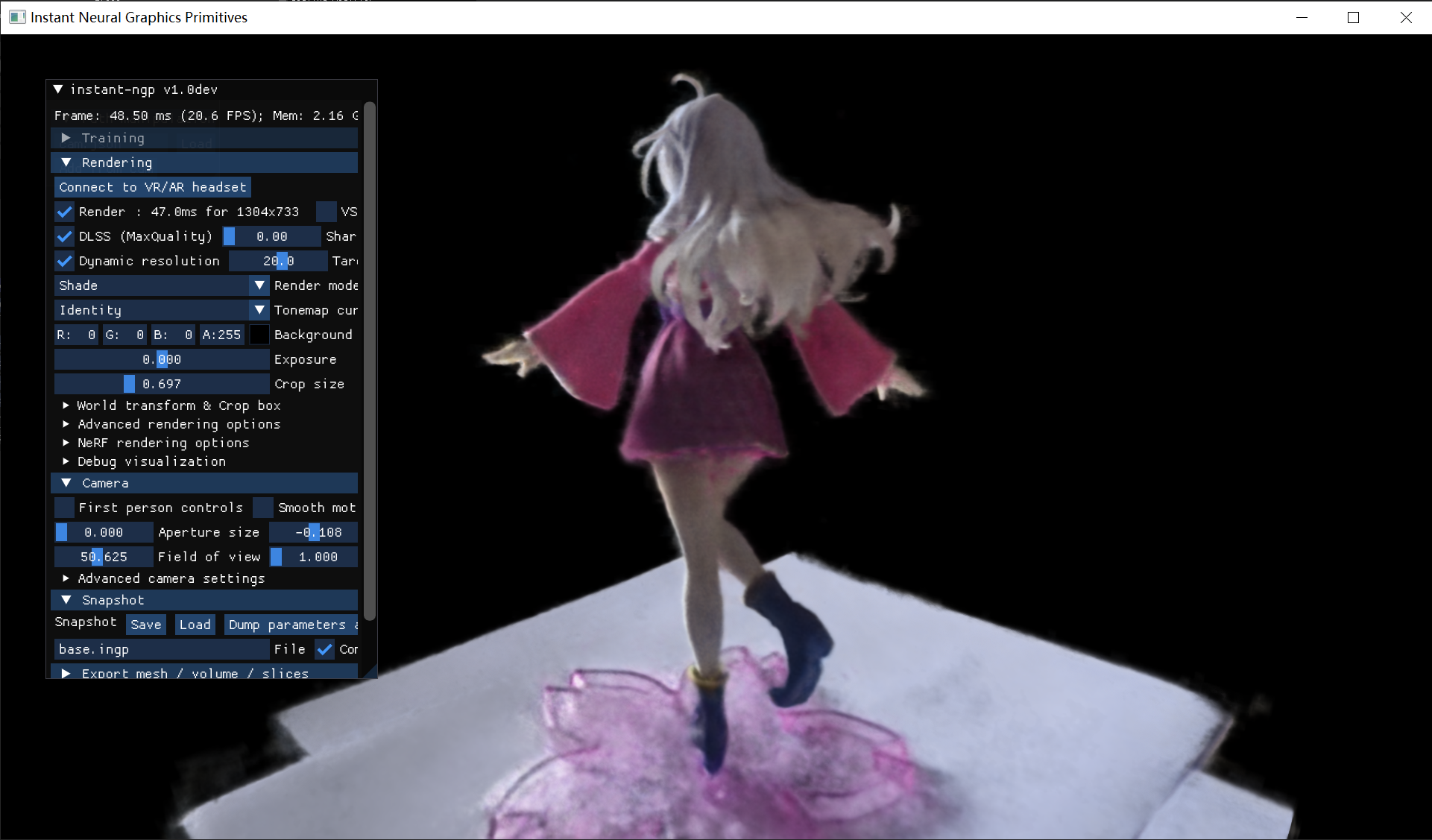 NeRF与3DGS复现与效果对比 | Kyutou’s Blog