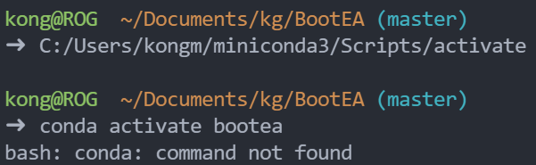 conda can not activate in windows git bash · Issue #18590 · microsoft ...