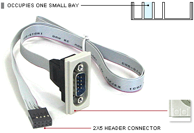 MotherBoard JCOM to DB9 female - Just record things.