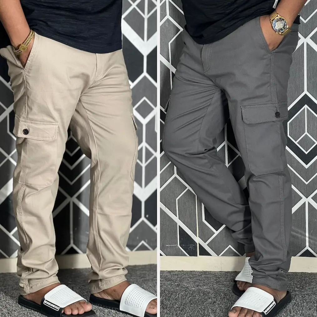 Premium Cargo Pant (Surma and Navy) Colors Combo — UNSEEN