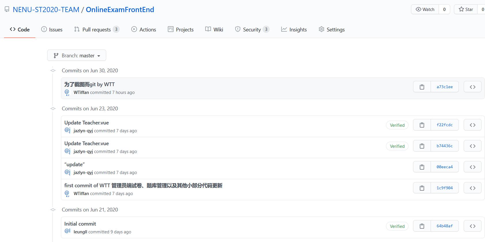 GitHub - NENU-ST2020-TEAM/OnlineExamSystem: OnlineExamSystem for Software Quality Assurance and ...