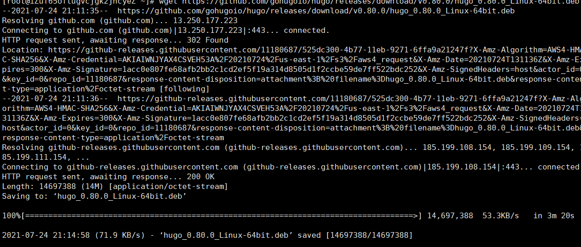 基于Hugo搭建个人博客（Linux版）_hugo linux部署-CSDN博客