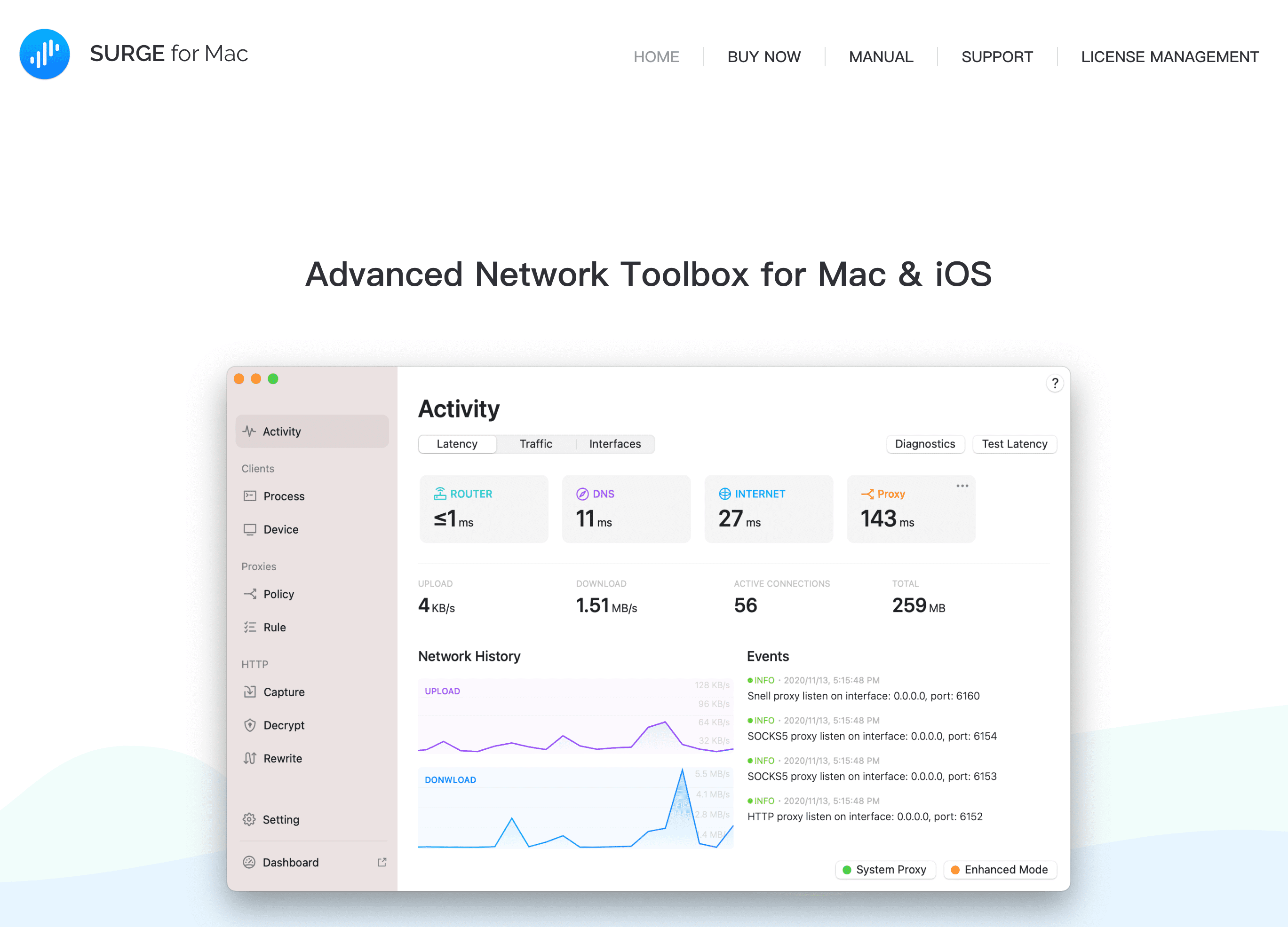 利用Surge把Mac变成家中网络枢纽 | Mingyu's Blog