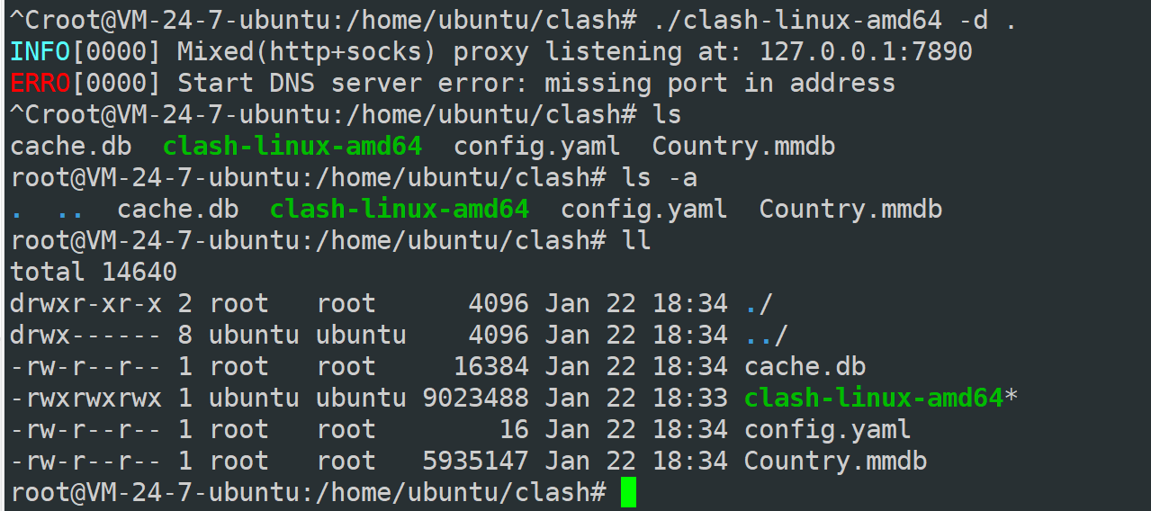 在腾讯云上配置clash代理访问Github | Lucky Future的小栈