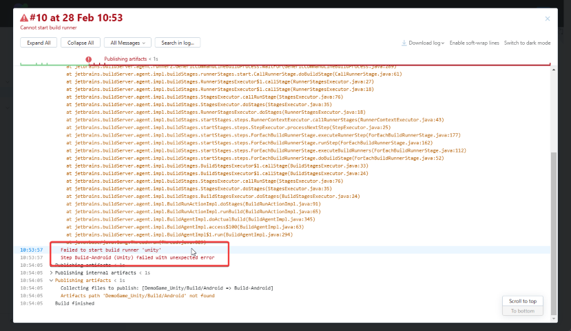 Unity 游戏自动化打包教程【TeamCity】