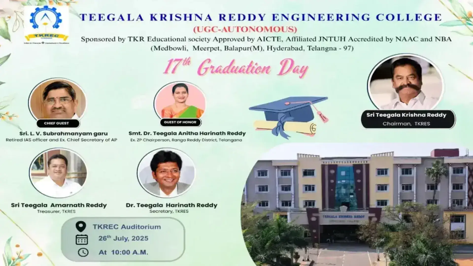 TKRES Teegala Krishna Reddy Education Society