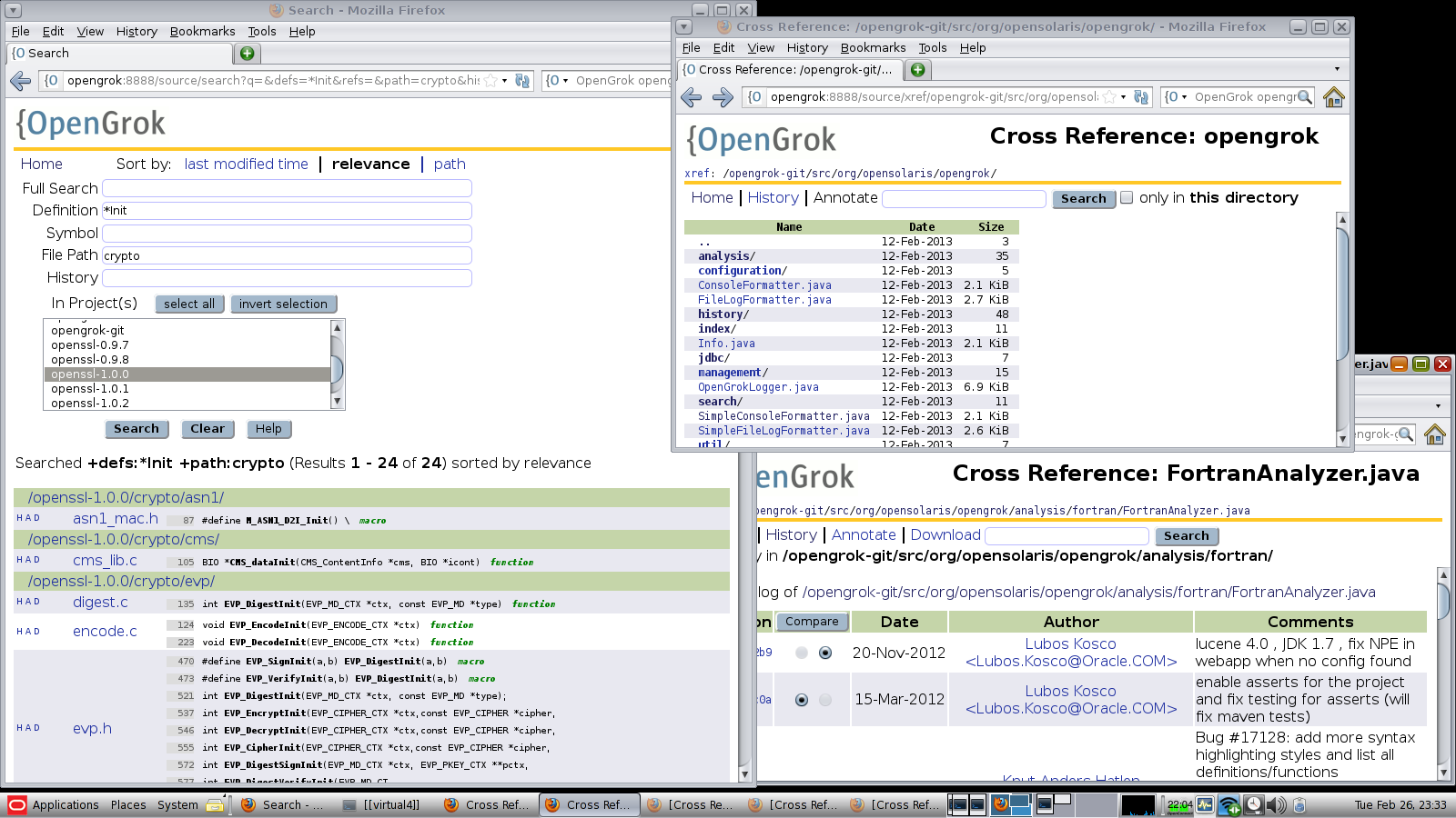 搭建大型源码阅读环境——使用 OpenGrok — 码志