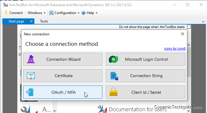 How to create a new XrmToolBox connection - DTI Tech