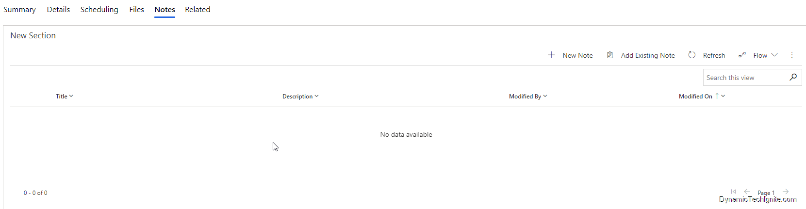 Tip How To Show Note Records Under A Subgrid In Dynamics 365 Dti Tech