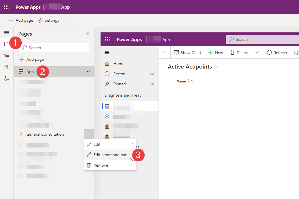 Add a new button and the logic using Command editor in Model Driven Power Apps - DTI Tech