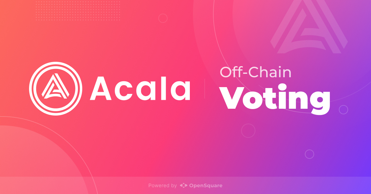 Acala 3rd Round Meme & dApp Contest