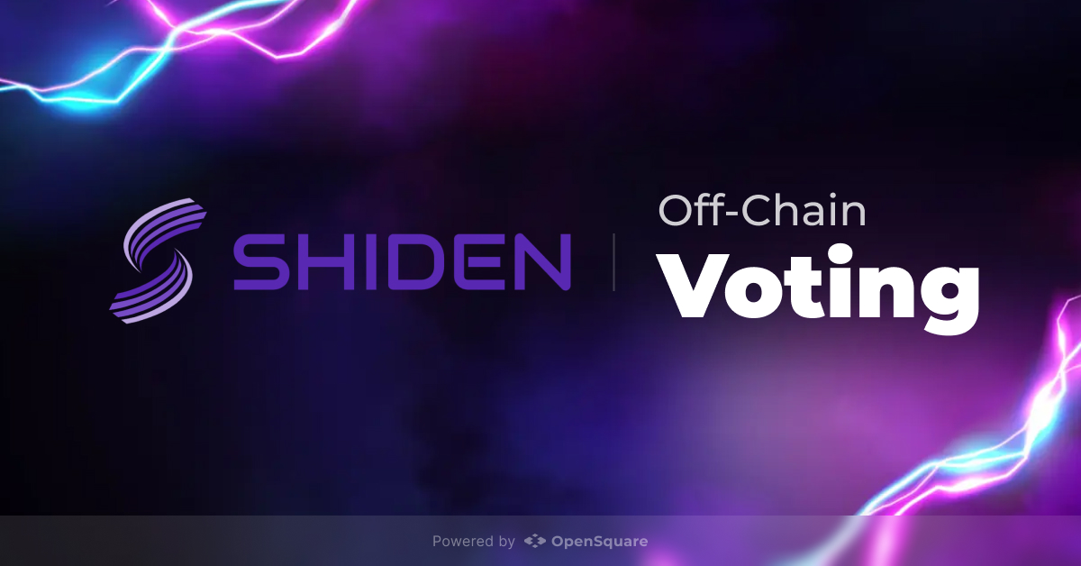 Shiden off-chain voting