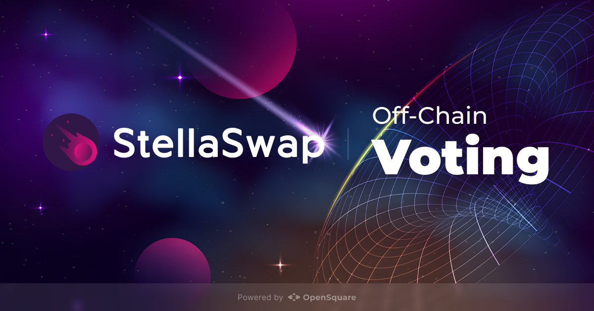 StellaSwap off-chain voting
