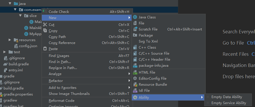 鸿蒙OS应用开发之——新建Ability没有Empty_empty abliity-CSDN博客