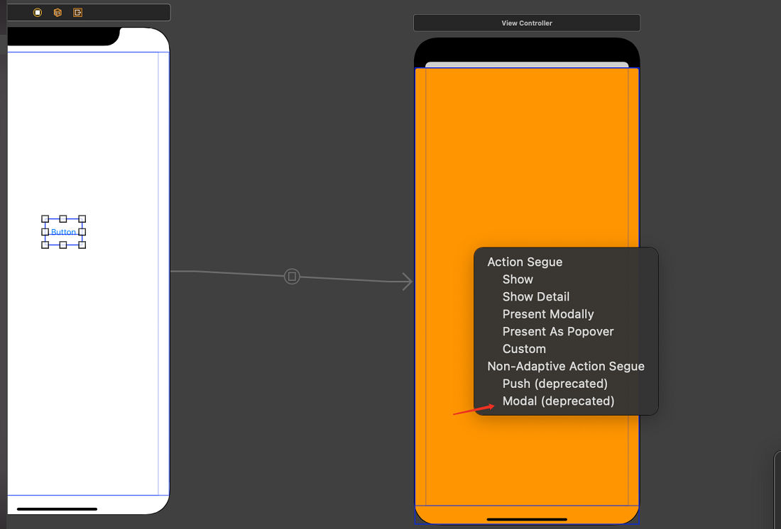 IOS开发之——Modal-storyboard(66)_ios storyboard modal-CSDN博客