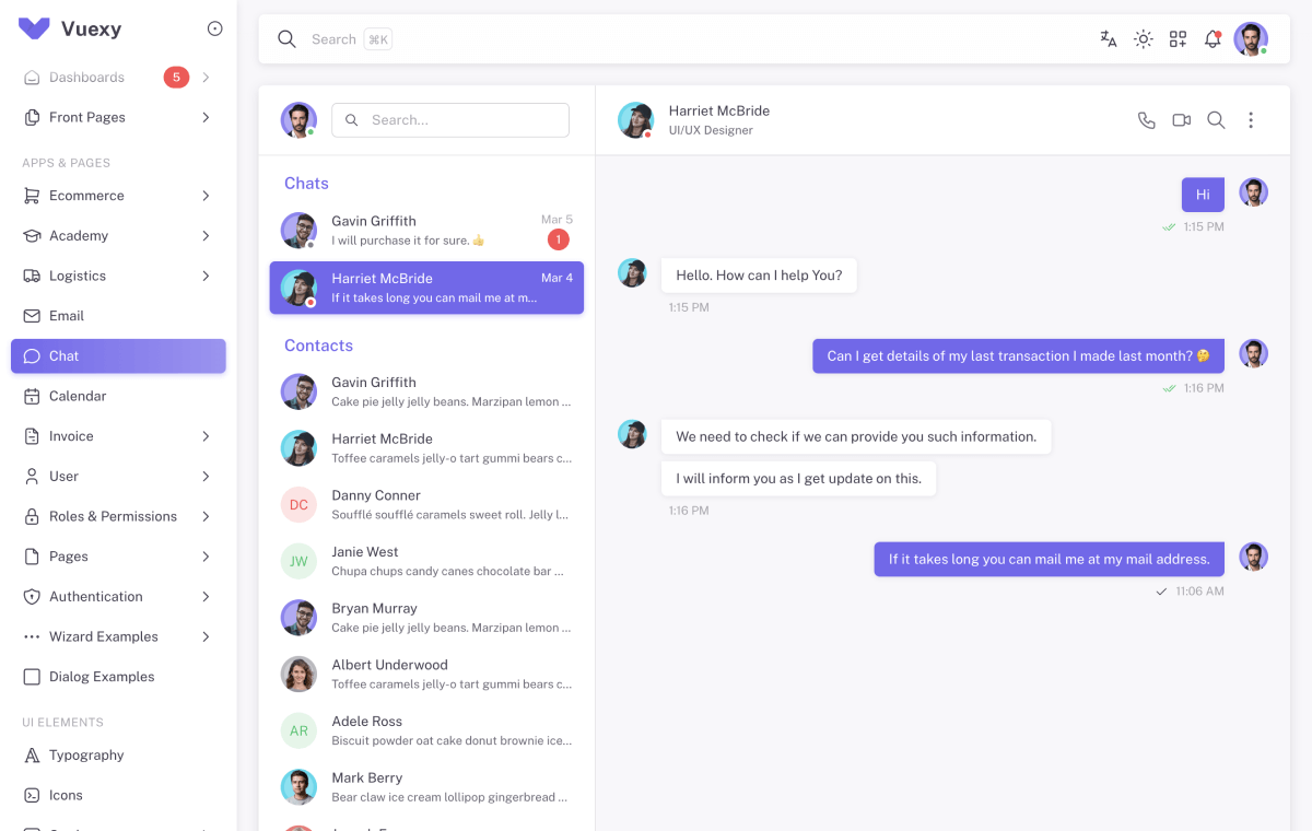 Vuexy - MUI NextJS Admin Template - PixInvent