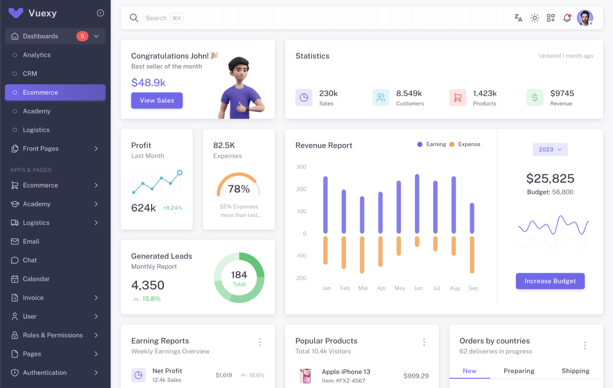 Vuexy - Vuetify VueJs Admin Template - PixInvent Vuexy - Vuetify VueJs Admin Template - PixInvent