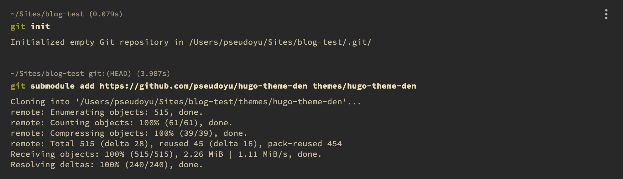Hugo + GitHub Action，搭建你的博客自动发布系统 · Pseudoyu