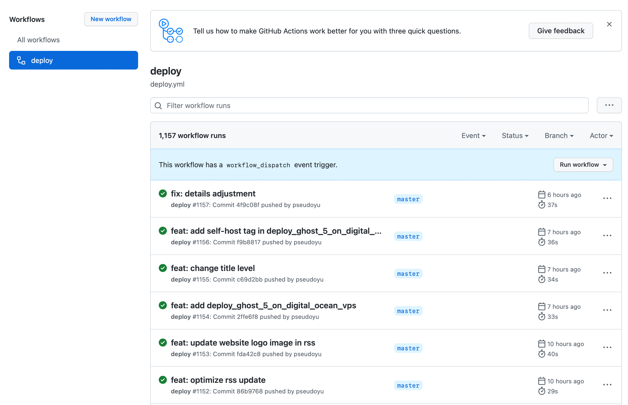 Hugo + GitHub Action，搭建你的博客自动发布系统 · Pseudoyu