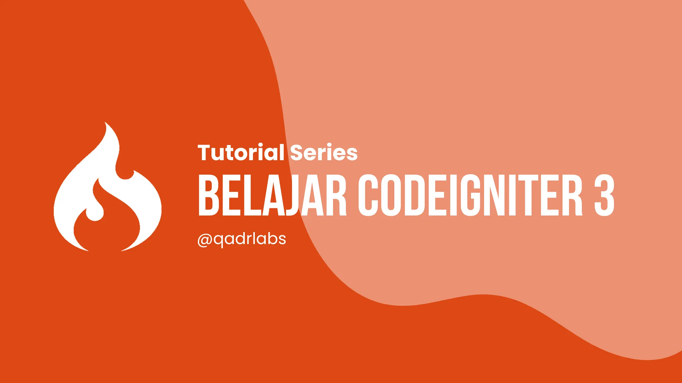 Belajar CodeIgniter 3