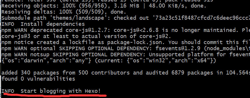 Hexo博客搭建记录（一）：本地搭建以及部署到Github | 小谢的小站