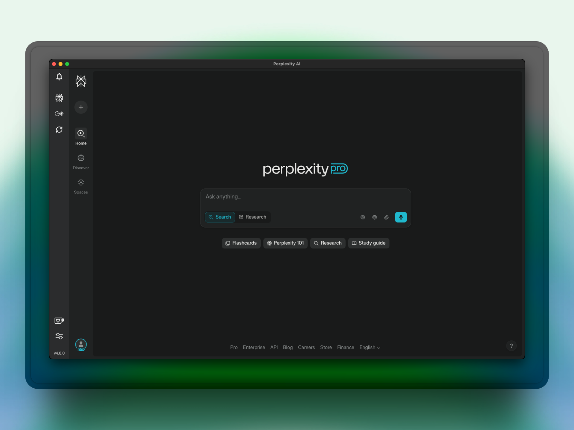 Perplexity AI Desktop App by inulute