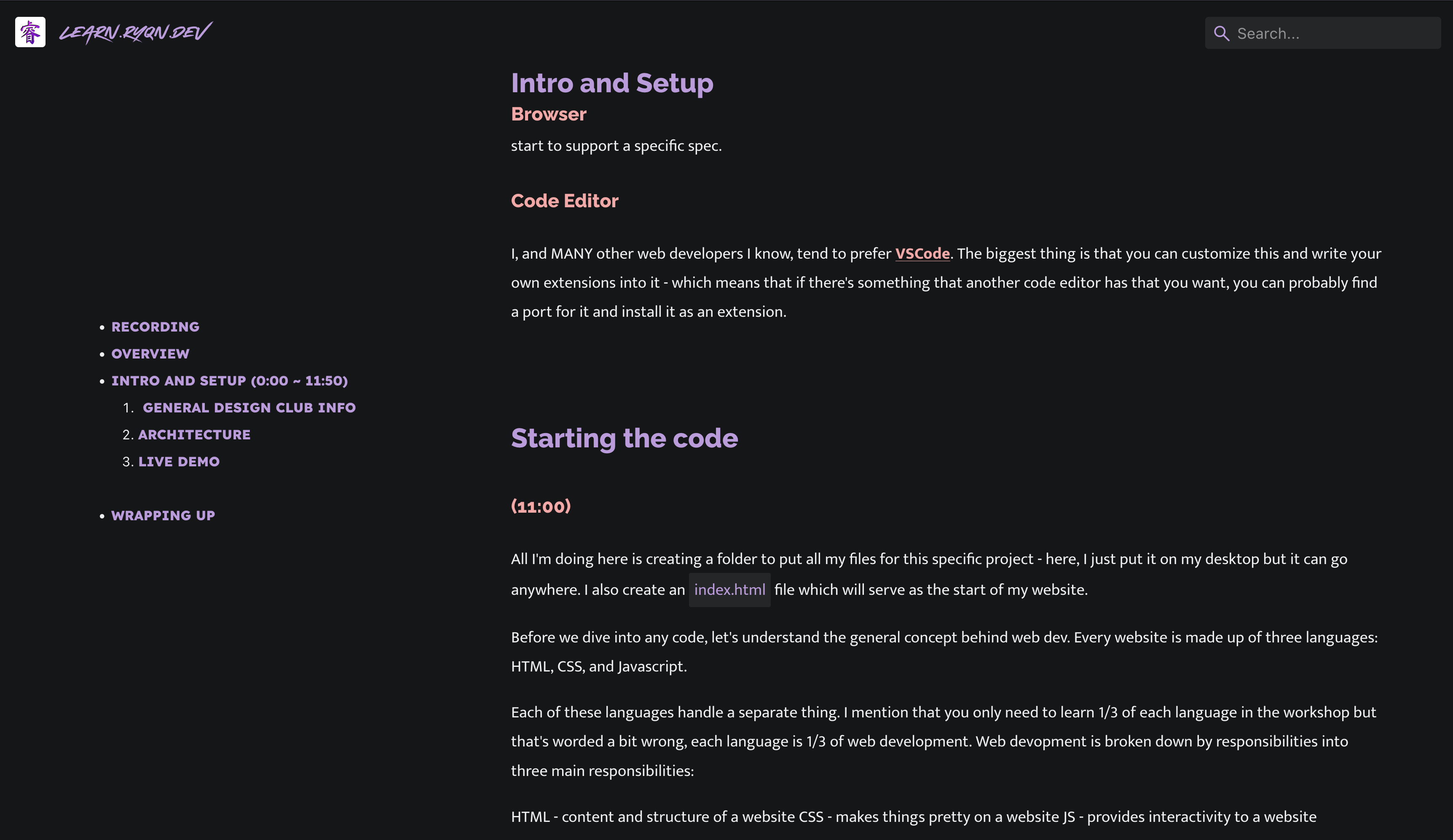 Design at UCI Fall 2023: Intro to Frontend Development