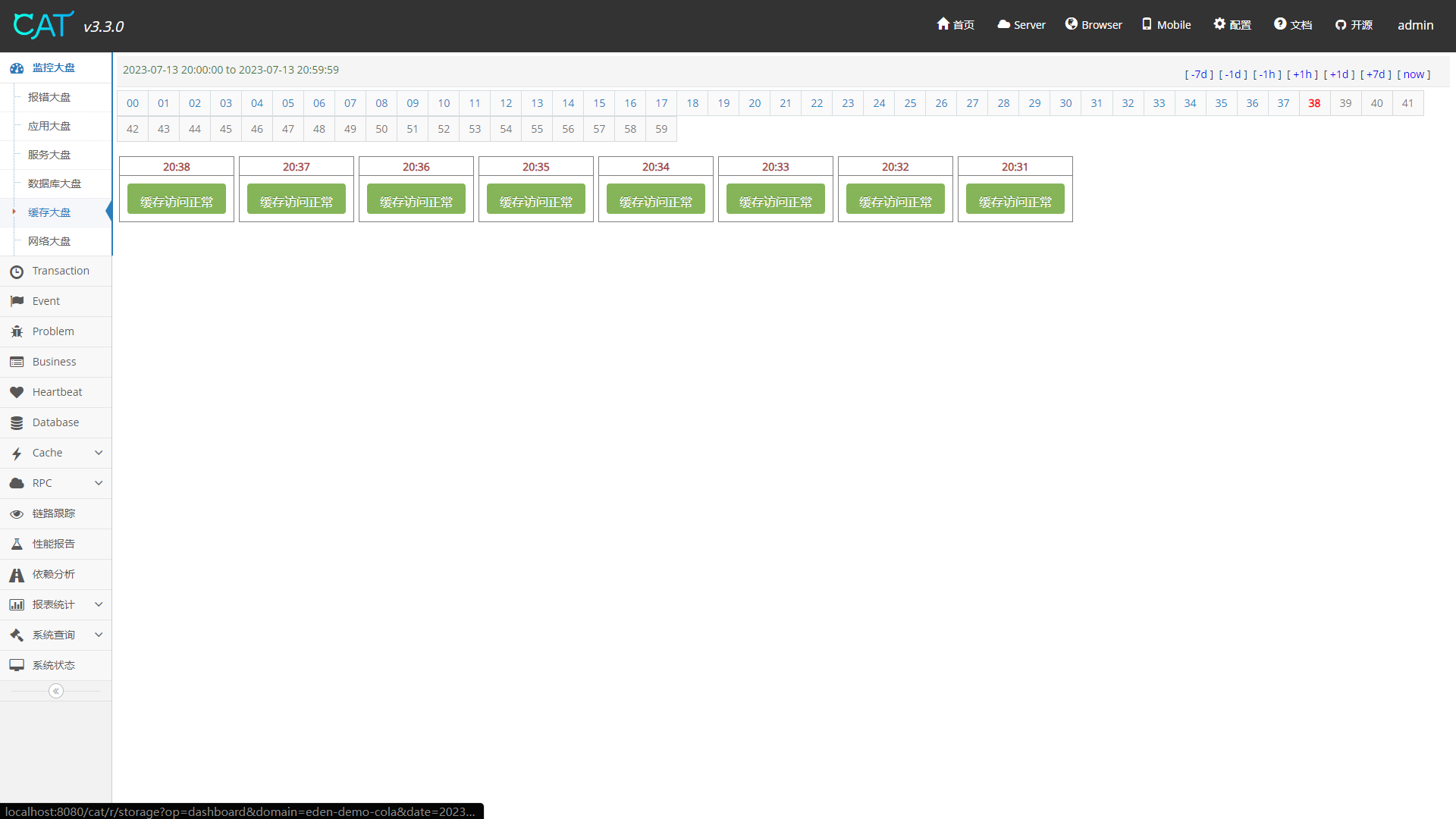 cat: 美团点评实时应用监控平台，基于 3.1.0 版本改造，新增链路跟踪，支持 HTTP、RPC、SQL、Redis、Log4j2 埋点。