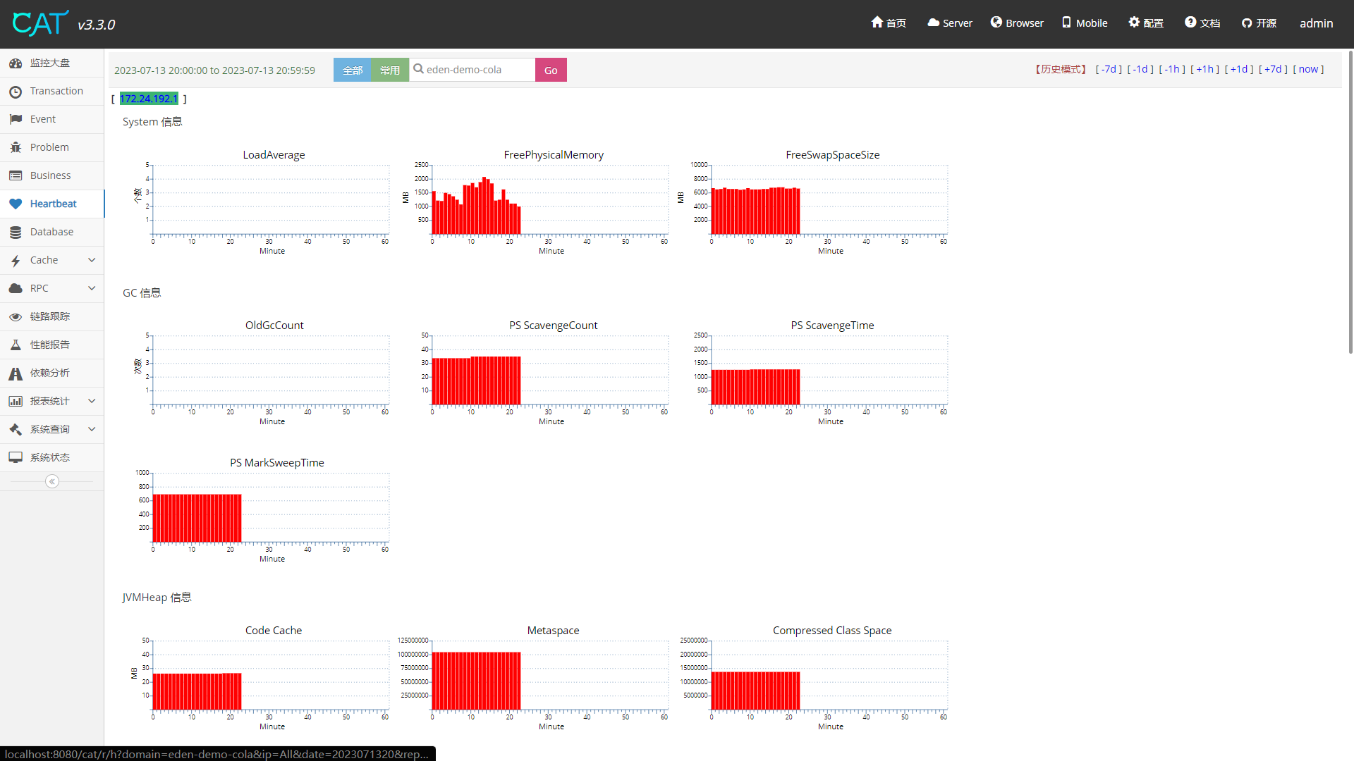 cat: 美团点评实时应用监控平台，基于 3.1.0 版本改造，新增链路跟踪，支持 HTTP、RPC、SQL、Redis、Log4j2 埋点。
