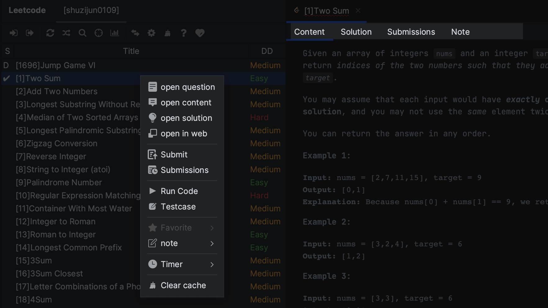LeetCode Editor - IntelliJ IDEs Plugin | Marketplace LeetCode Editor - IntelliJ IDEs Plugin | Marketplace