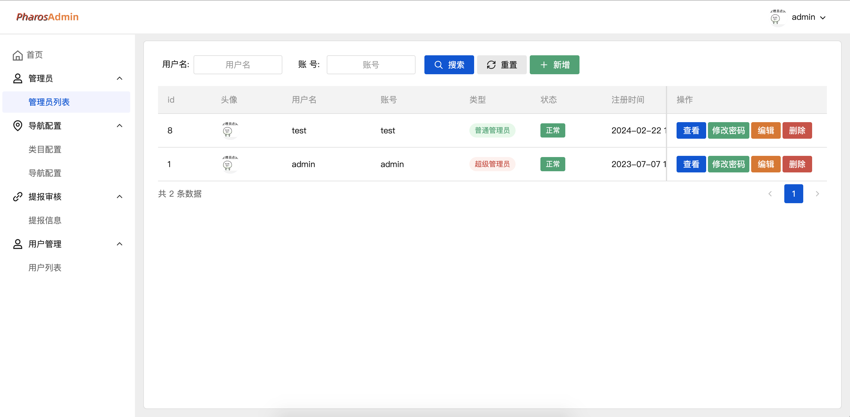 GitHub - super-denny/pharos-admin: 灯塔导航系统管理后台