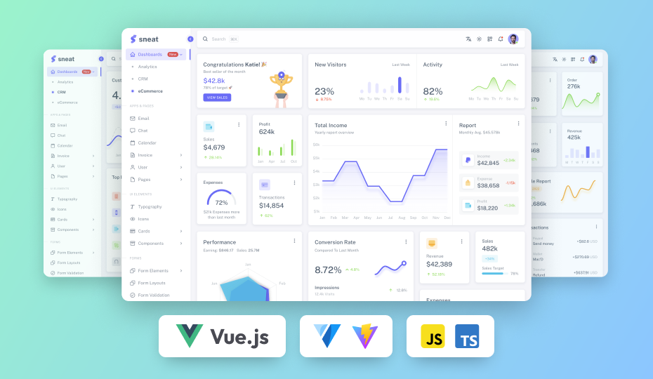 Expertly Crafted Admin Templates & UI Kits - PixInvent