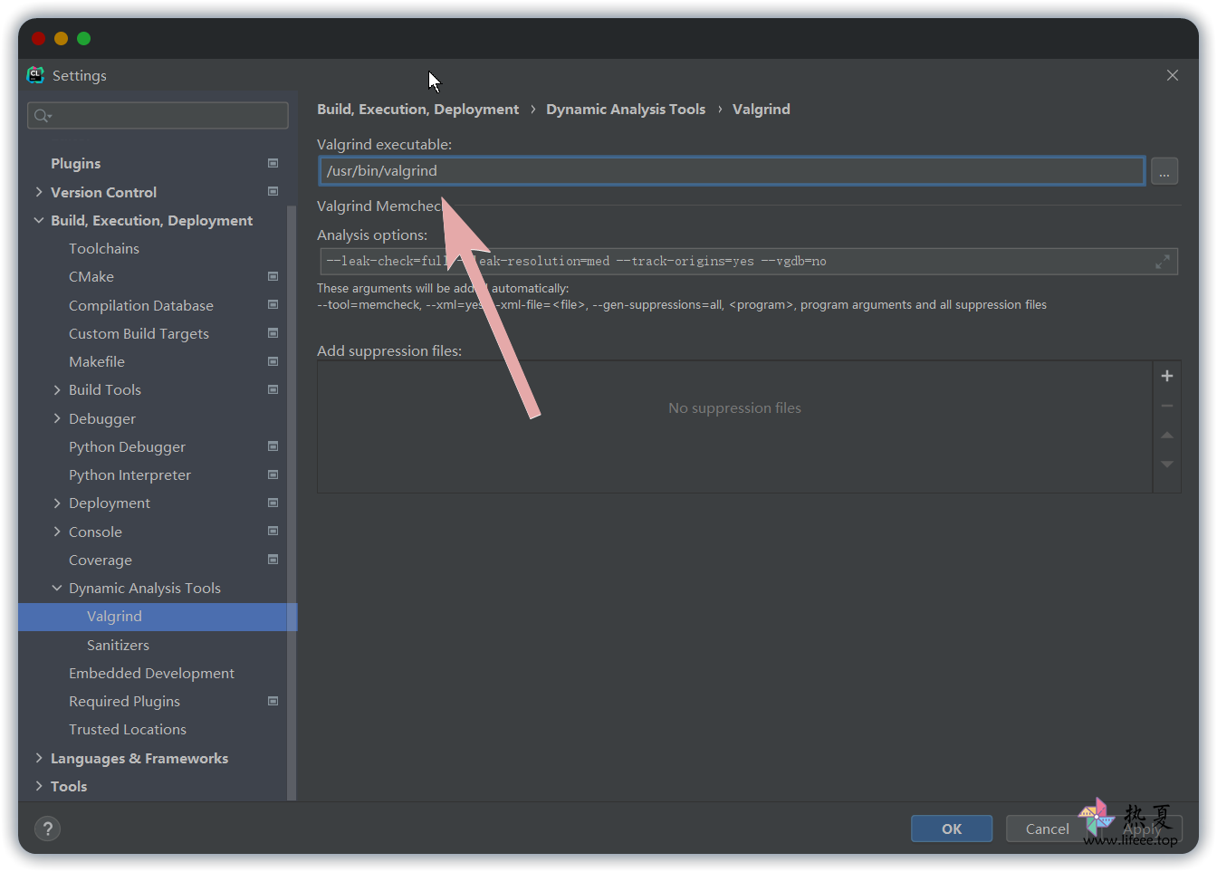 使用 CLion 和 Valgrind 调试程序检查内存泄漏 | 热夏的博客