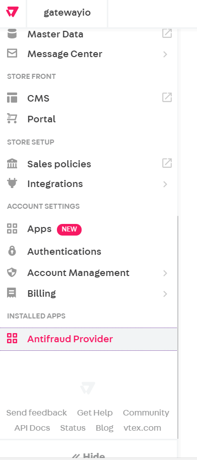 How the integration protocol between VTEX and antifraud companies works