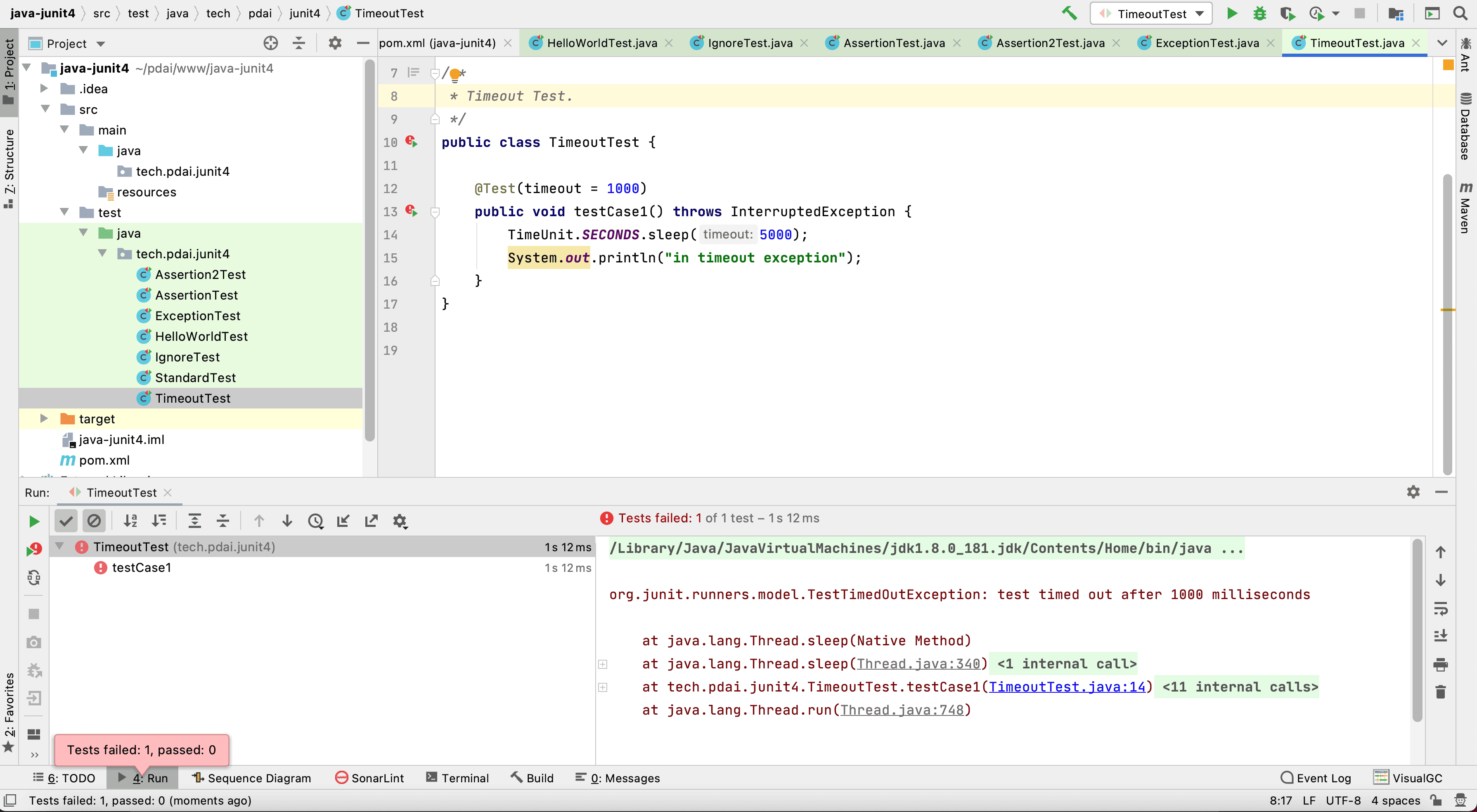 单元测试 - JUnit4 | Cyan's blog