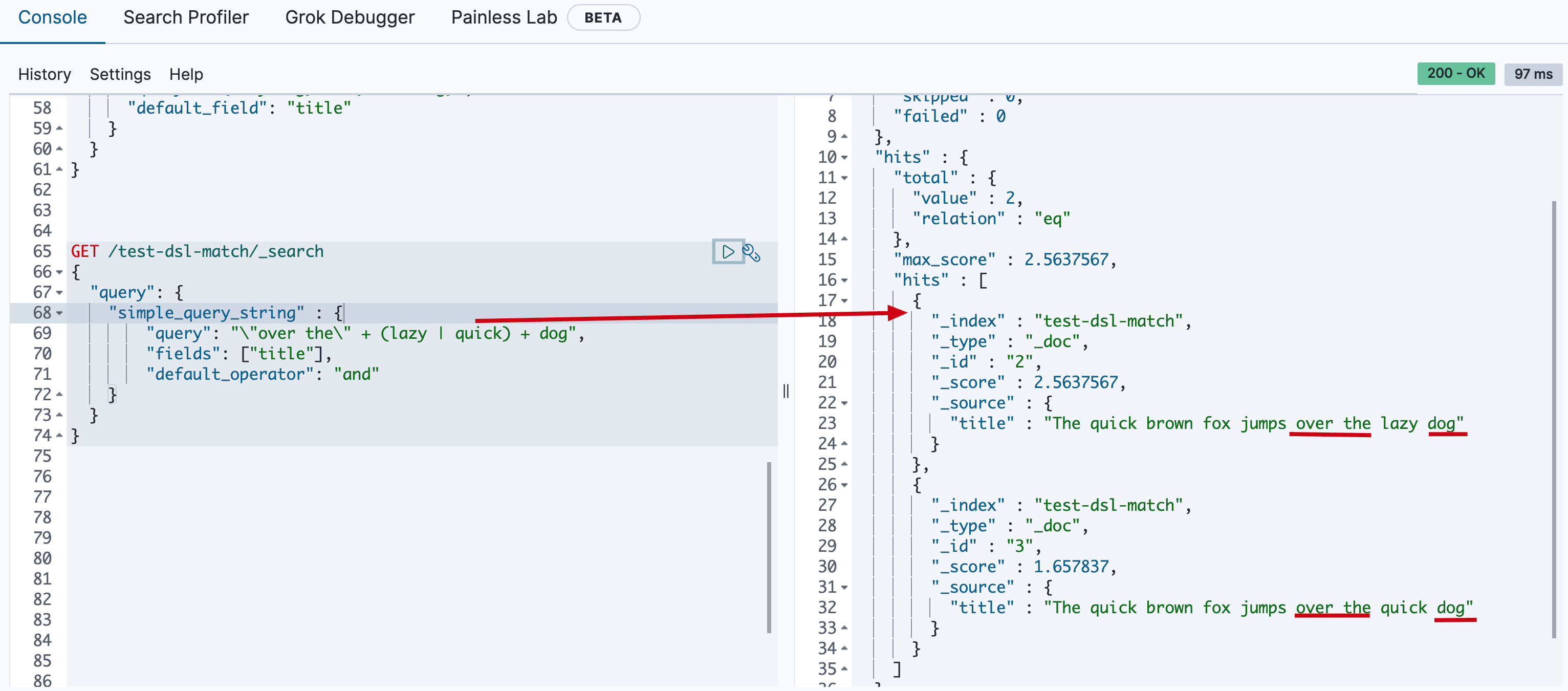 入门 - DSL查询之全文搜索 | Cyan's blog