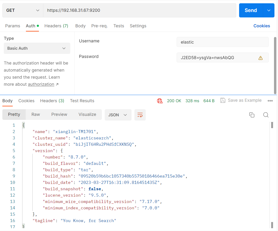 elasticsearch-daily-record