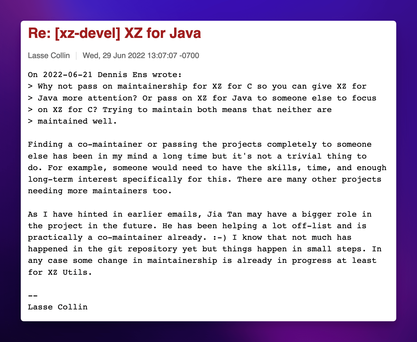 他潜伏三年想插它后门，最终还是输给了另一个他> 3月29日，微软公司的开发人员 Andres Freund 在调查 SS - 掘金