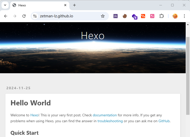 第一期： 零基础快速搭建个人博客， Hexo + GitHub Pages + Cloudflare Pages 全流程指南， 免费部署超详细！ | 🏰 魔法信息堡