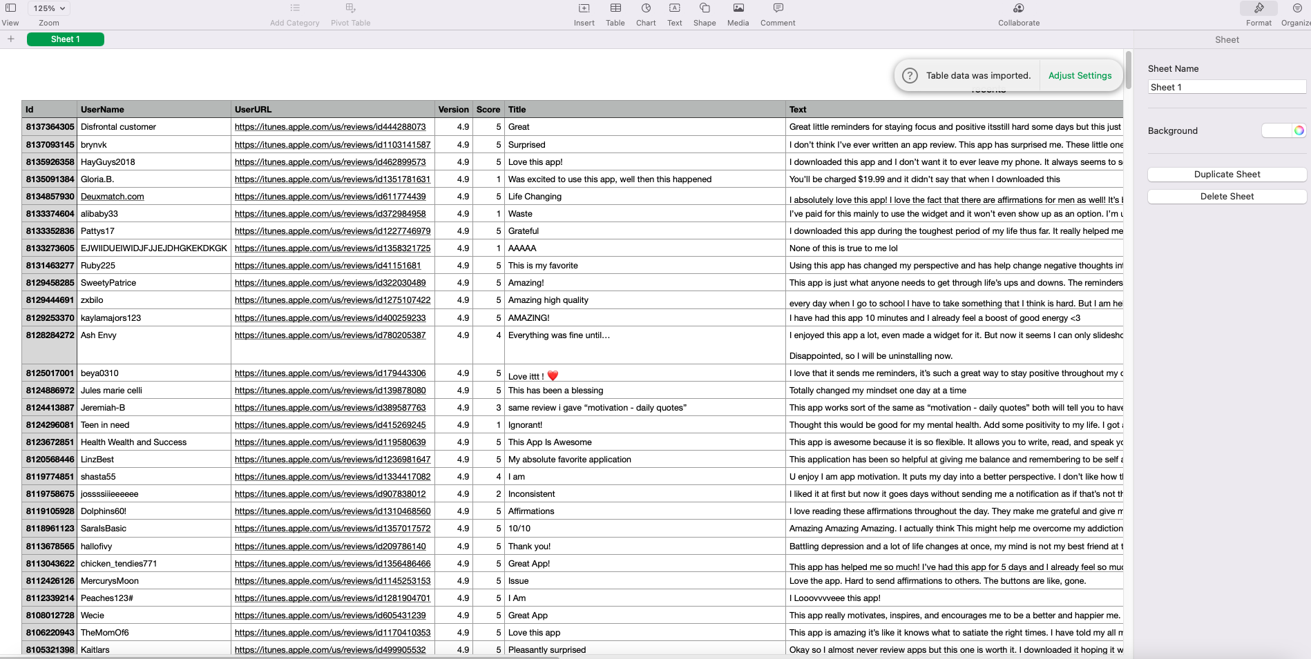 appstore-comments-to-csv CDN by jsDelivr - A free, fast, and reliable Open Source CDN