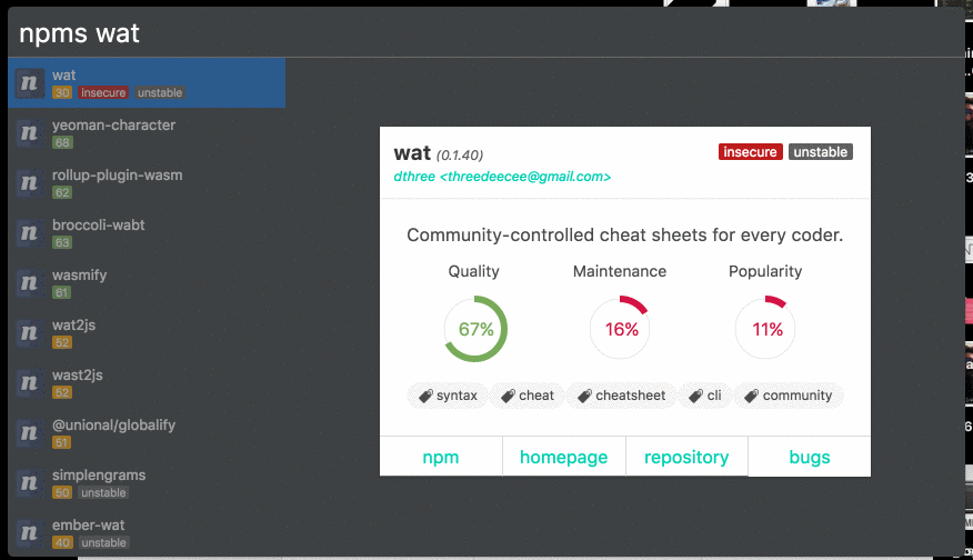 cerebro-npms CDN by jsDelivr - A free, fast, and reliable Open Source CDN
