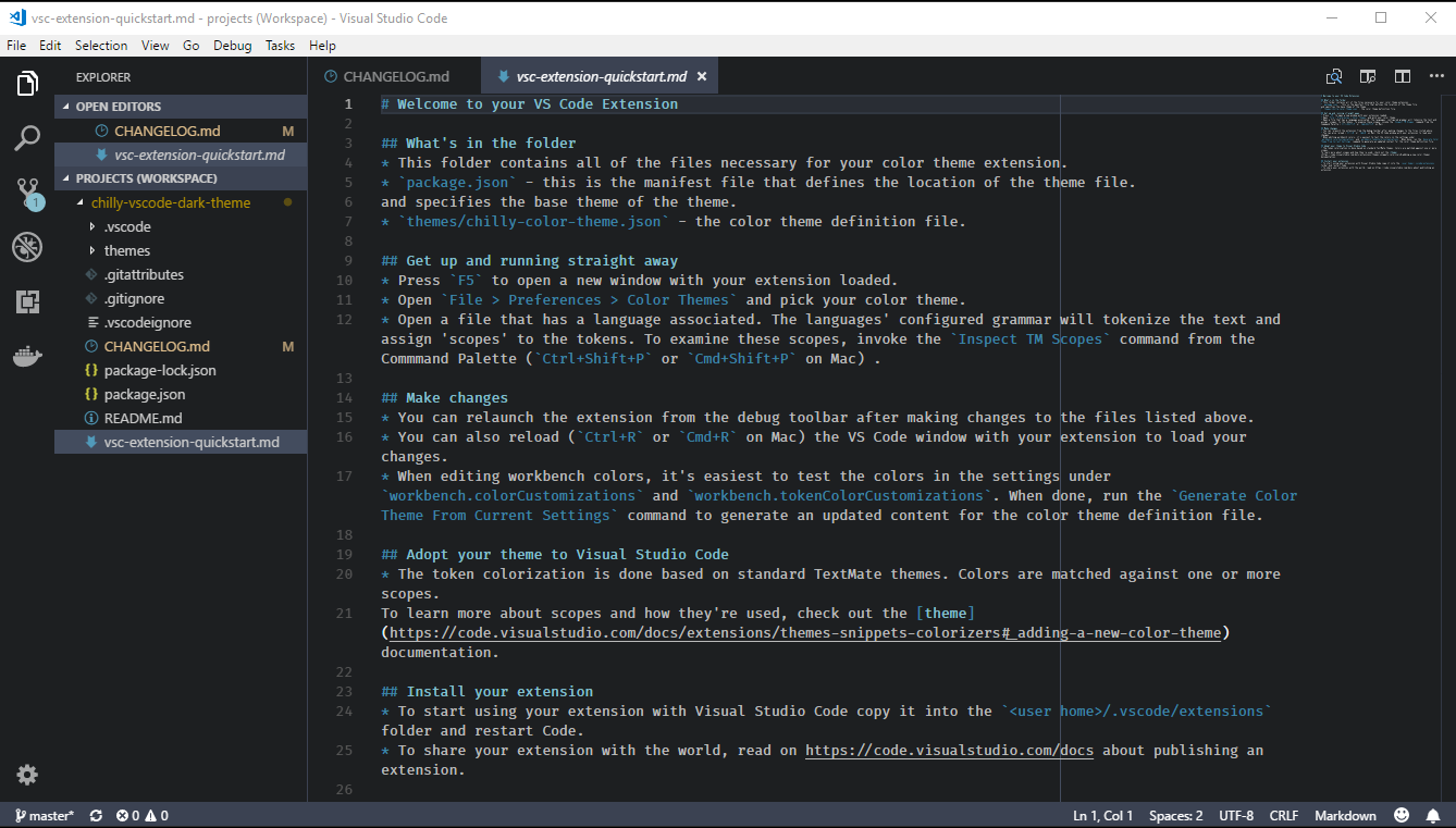 chilly-vscode-dark-theme CDN by jsDelivr - A free, fast, and reliable ...
