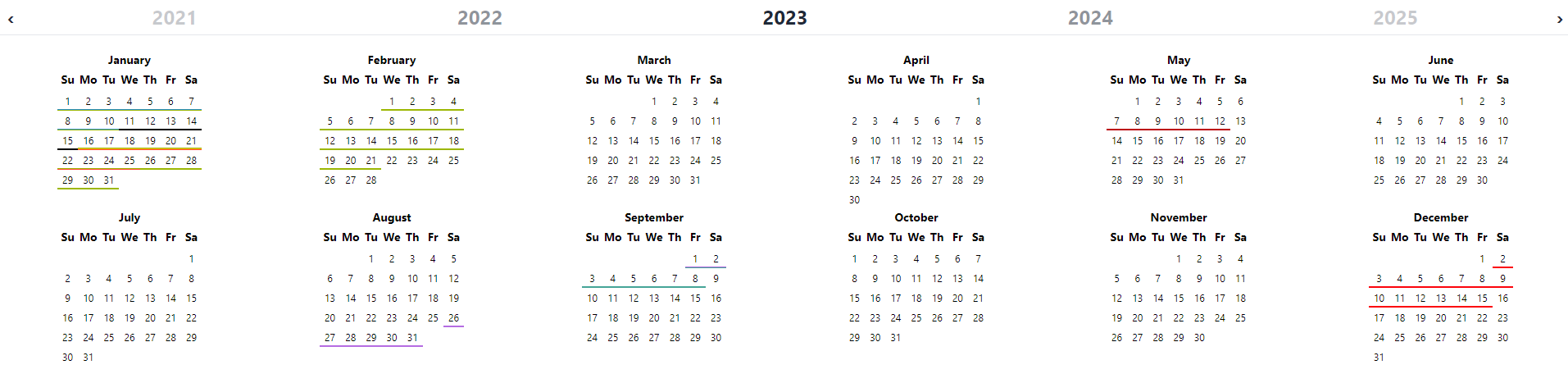 jwf-year-calendar CDN by jsDelivr - A free, fast, and reliable Open ...
